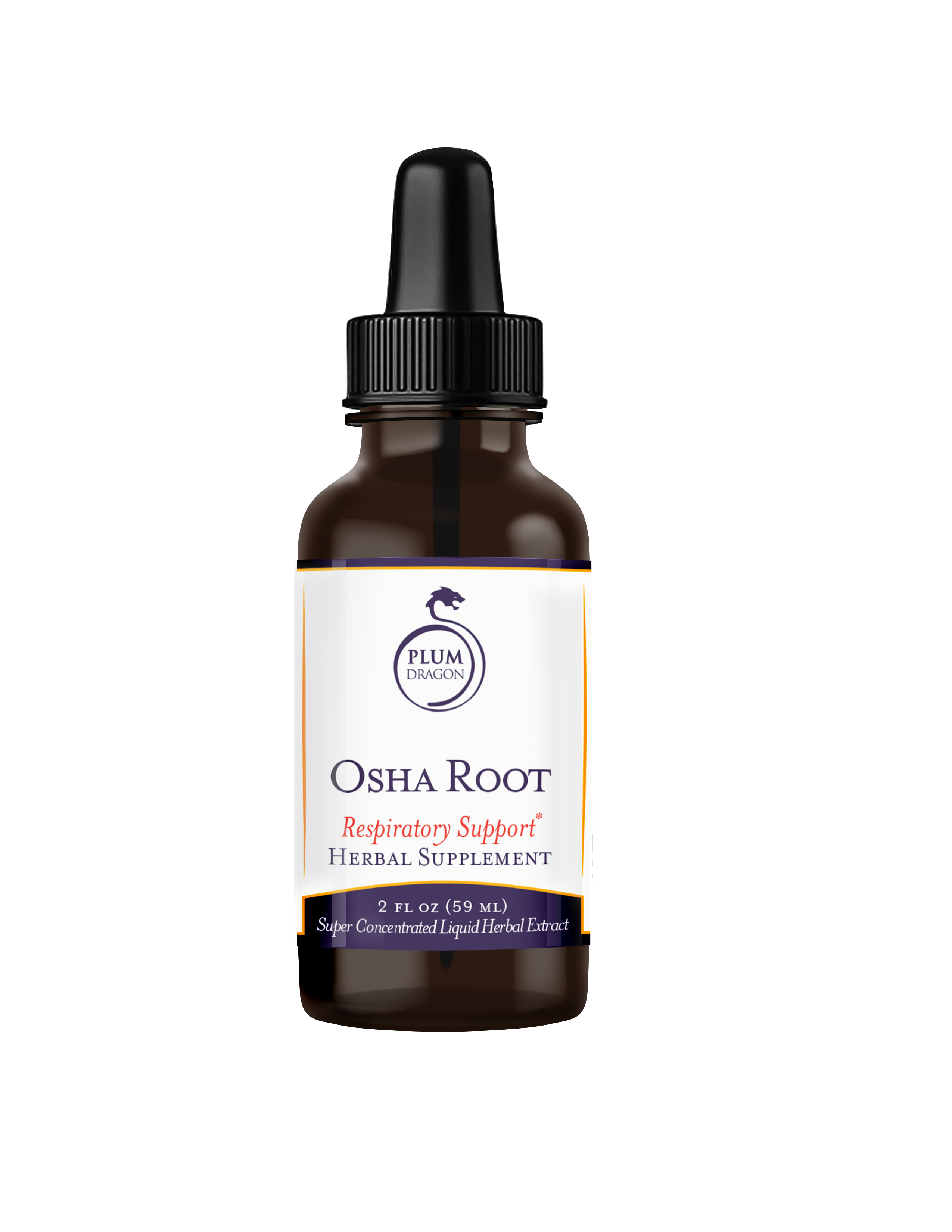 Wildcrafted Osha Root Extract Tincture | Plum Dragon Herbs
